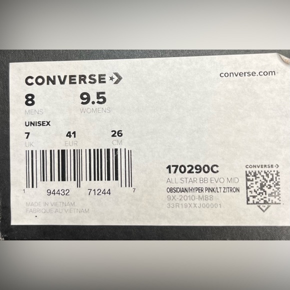 Converse | Shoes | Rare Converse All Star Bb Evo Heart Of The City Mens ...